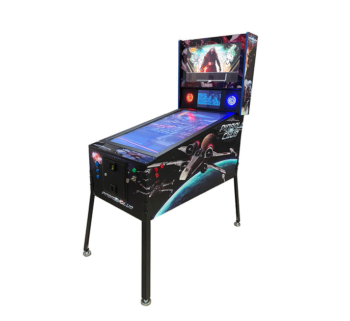 Virtual Pinball And Arcade Game Machine Combo With Trackball | Elong ...