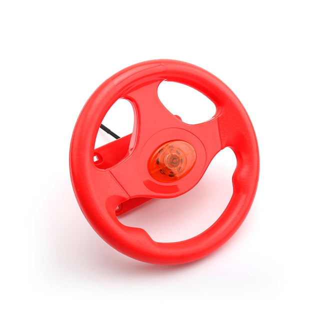 Flame coaster steering wheel children's swing machine every day speed ...