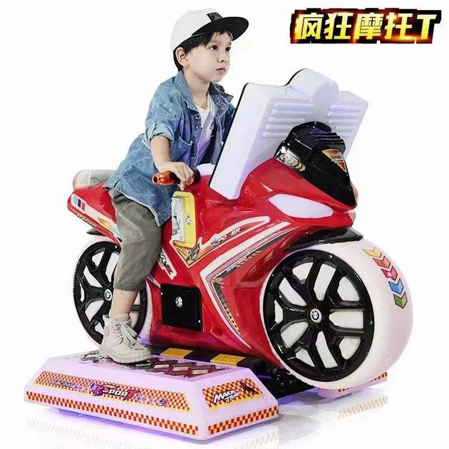 Kids Motor Ride games Racing Car Game Machine Coin Operated | Elong ...