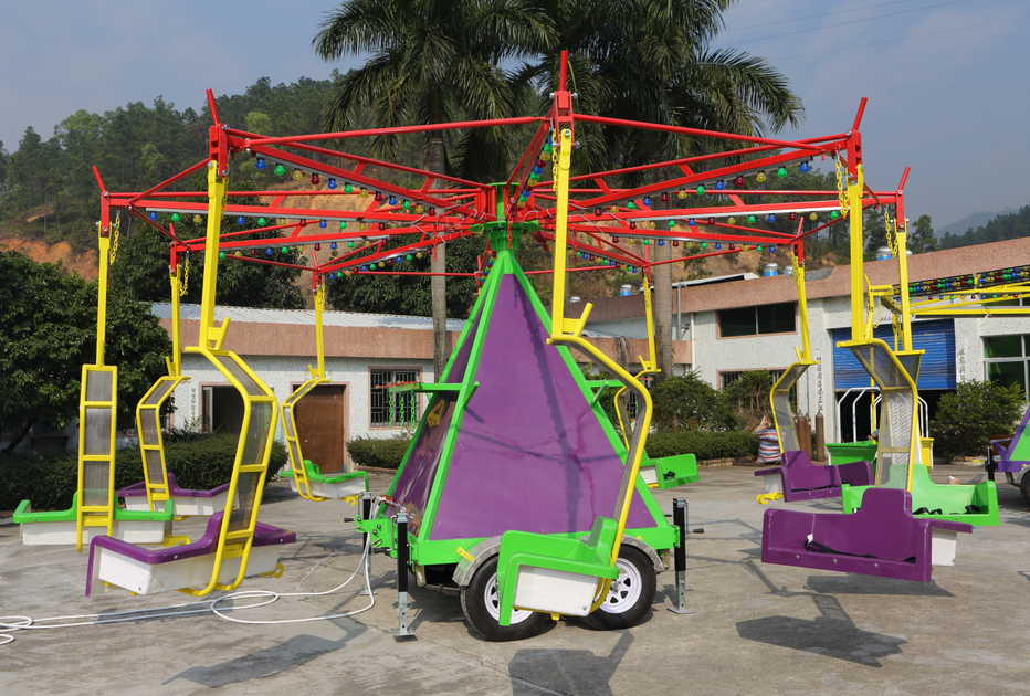 Elong Amusement Carnival Rides Amusement Park Ride Flying Chair with ...