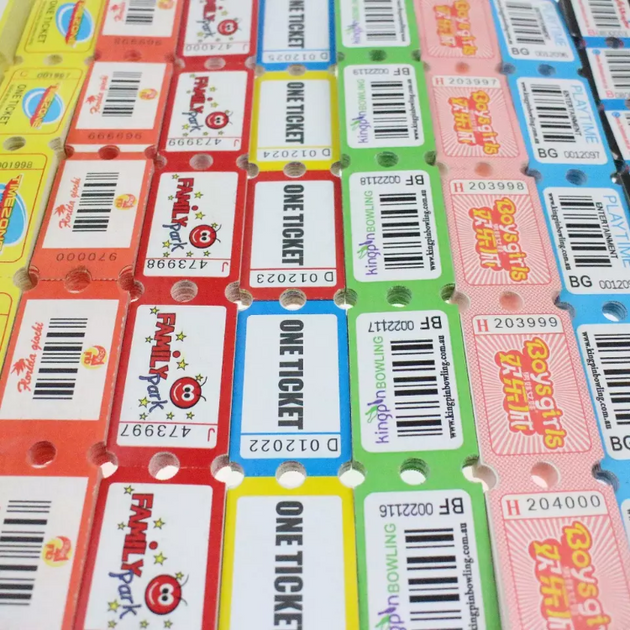 Arcade game machine 180g Redemption ticket-Ticket Redemption arcade ...