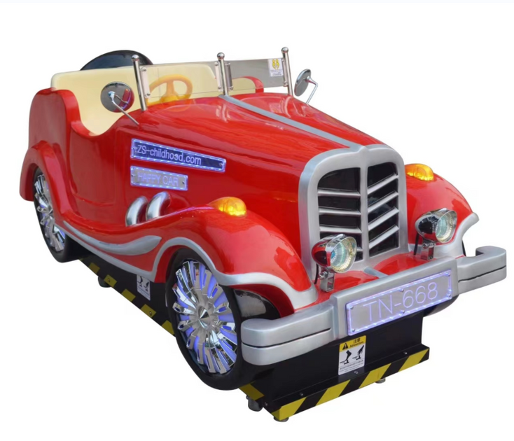 Elong Amusement coin operated kiddie ride, vintage car amusement ride ...